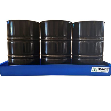 Bunding Trays & Bunded Plastic Drip Trays for Oil & Chemical