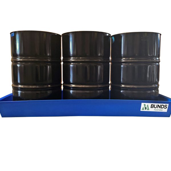 Bunding Trays & Bunded Plastic Drip Trays for Oil & Chemical