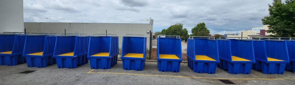 Poly IBC Bunded Pallet with Shroud - Bunds Australia