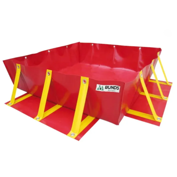Collapsible Bunds & Vehicle Wash Mats for Spill Containment